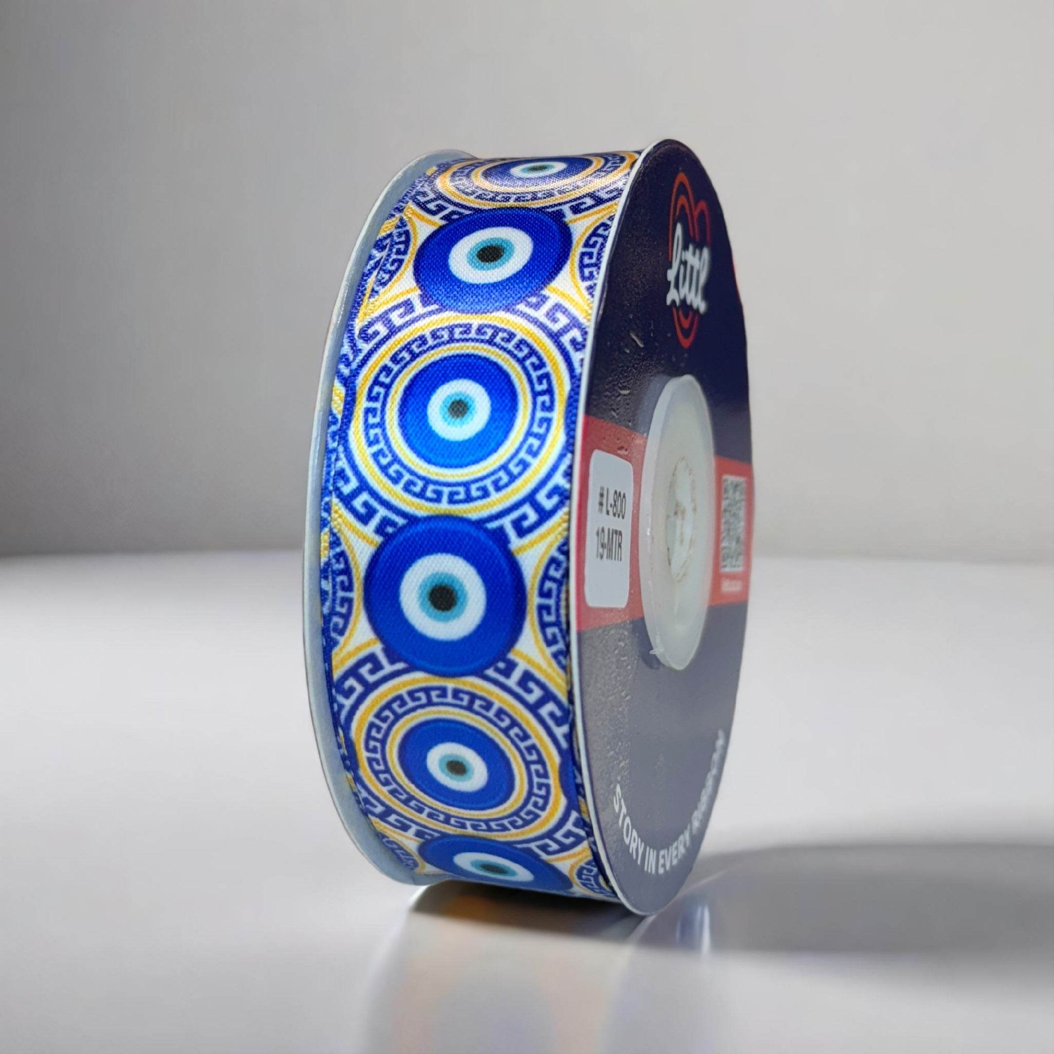 Popular Evil Eye ribbon for all gift wrappings – Littl